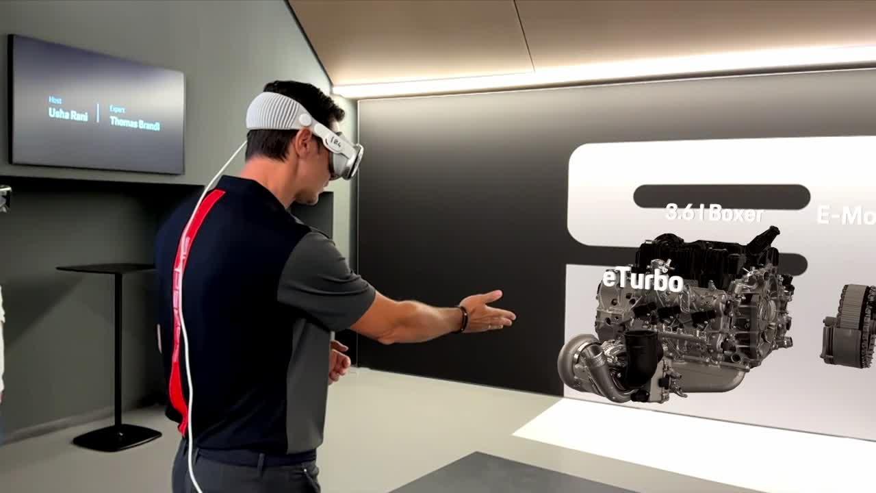 Transforming Porsche media events with spatial computing (Short version ...