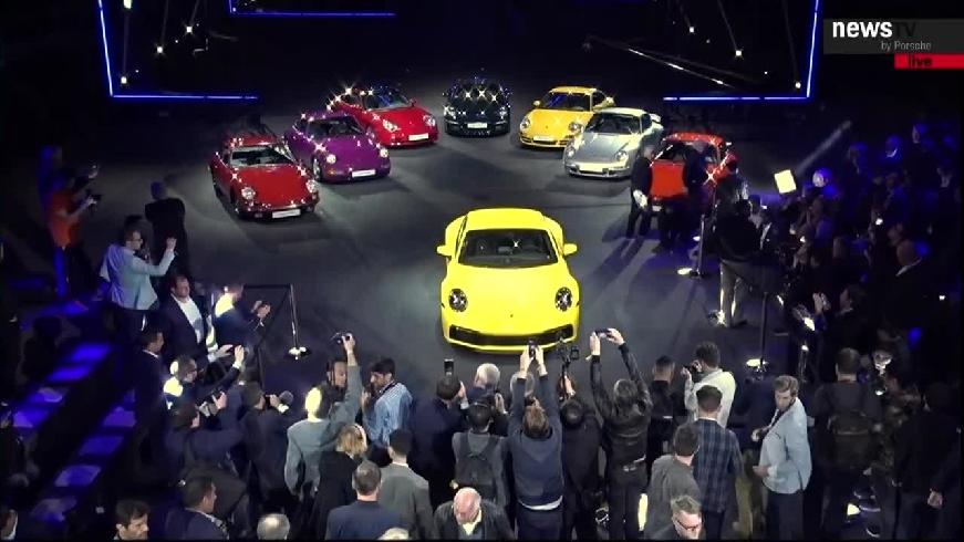 Livestream world premiere of the new Porsche 911 - NewsTV Porsche